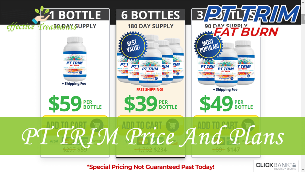 PT Trim Fat Burn Review [VITAL: Weight Loss Pill Truth]