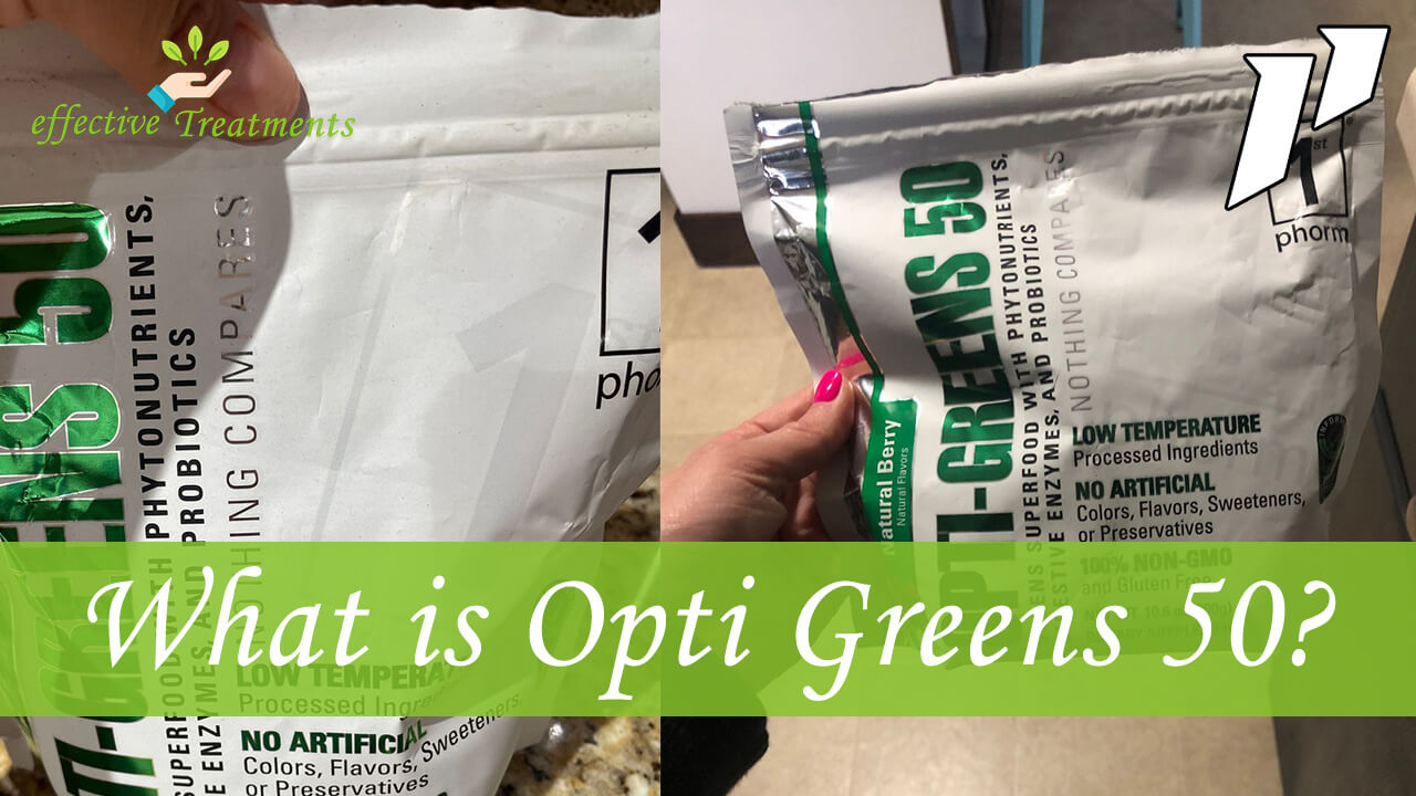 Opti Greens 50 Review For Digestion [1st Phorm - The Truth]