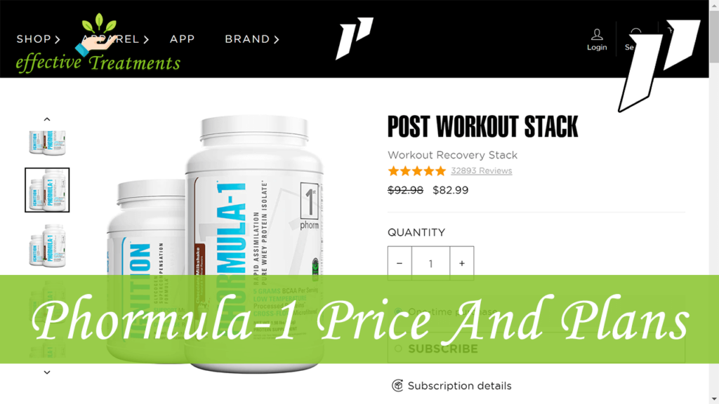 Phormula-1 Review For Post Workout [1st Phorm - The Truth]
